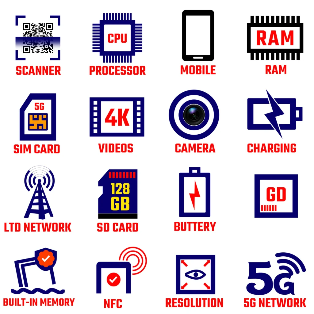Mobile spare parts PNG image icon download | Pngmark